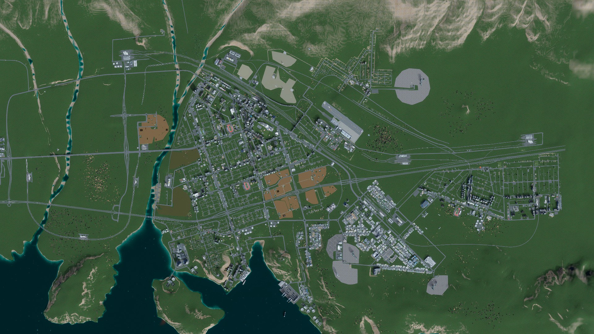 Looking Back on the first 50,000 in #CitiesSkylines2 and Neo South ...
